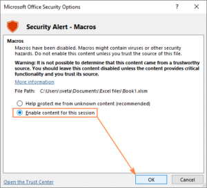 How To Enable And Disable Macros In Excel - Shaynly